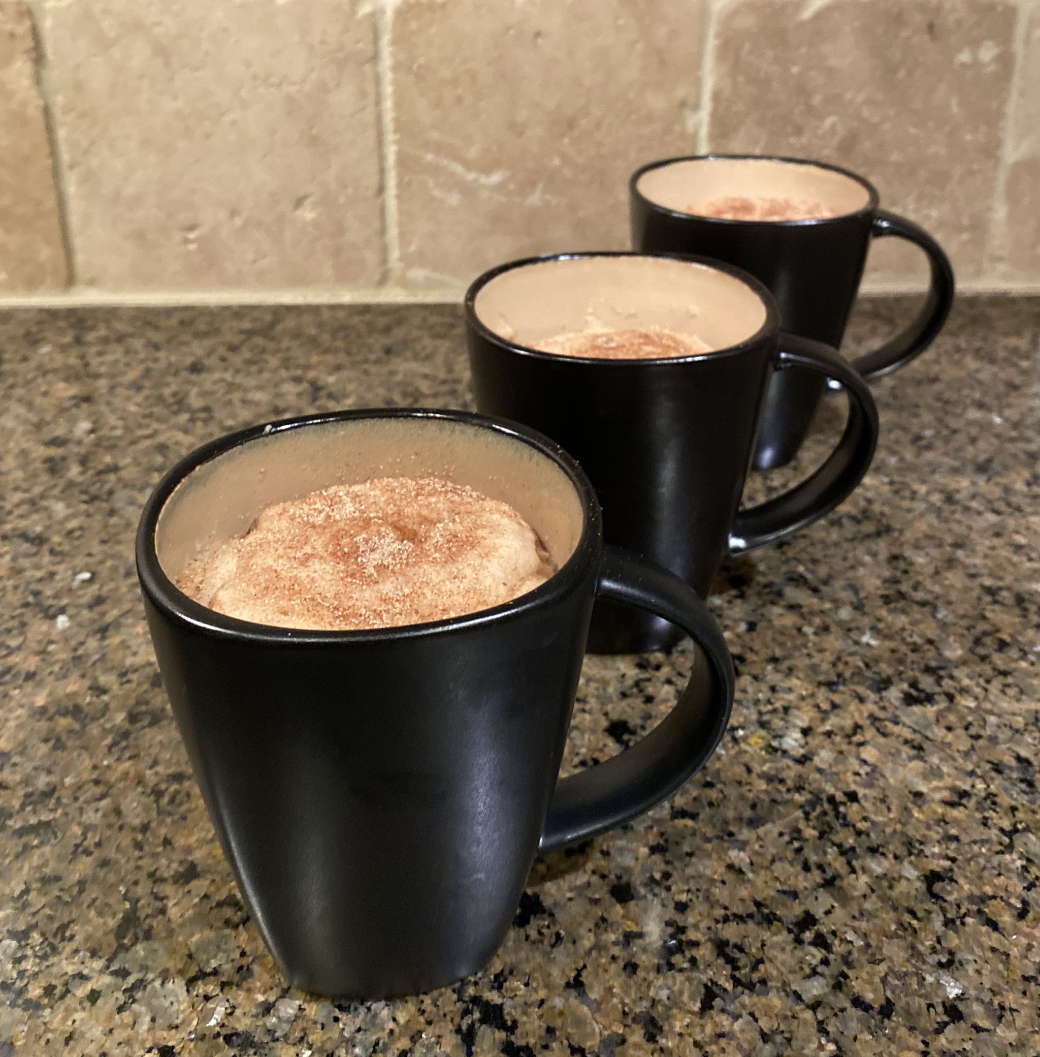 Cinnamon Sugar Mug Cakes