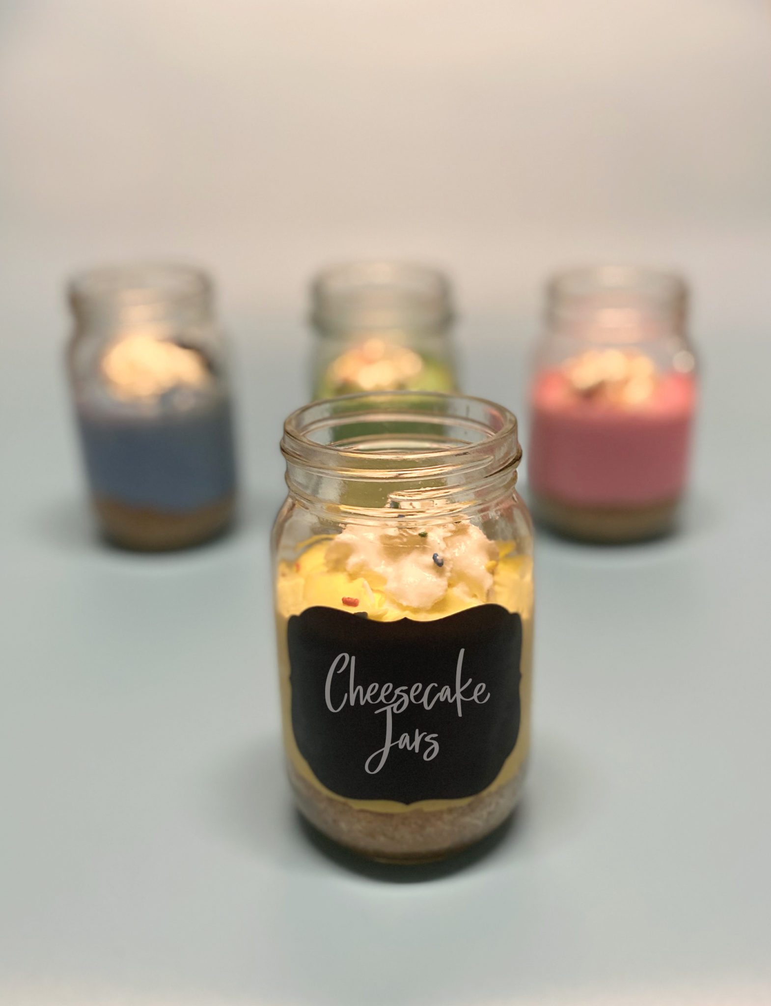 No-Bake Cheesecake Jars